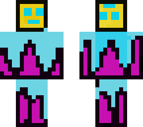 in geometry dash | Minecraft Skins