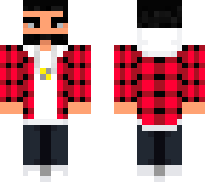 JulianMartinr Camisa Roja y Capucha | Minecraft Skin