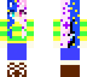 Unused Human Sprit MC Fan Girl | Minecraft Skin