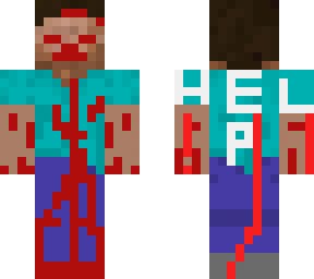 Blood Steve | Minecraft Skin