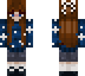 blue sweater | Minecraft Skins