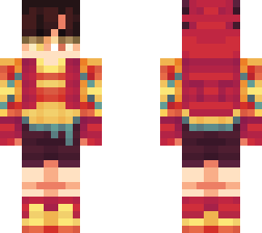 FireBreathMan Yellow Yaks MCC | Minecraft Skin