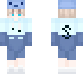 light blue boy | Minecraft Skin