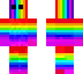 rainbow man | Minecraft Skin