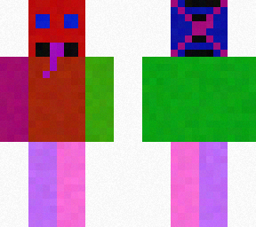 rainbow slime | Minecraft Skins