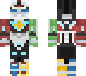 (finished) Voltron Legendary Defender | Minecraft Skin