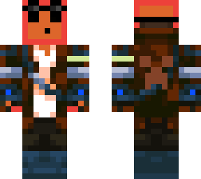 4CVIT inverted colors | Minecraft Skin