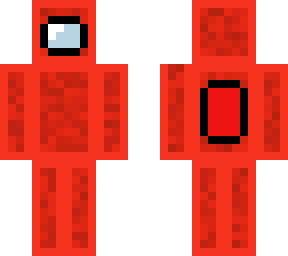 Among Us Red Imposter Skin | Minecraft Skin