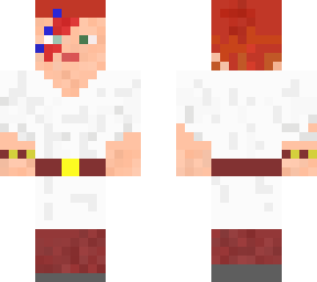 David Bowie Ziggy Stardust | Minecraft Skin