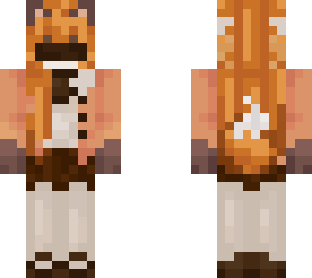 Fox Girl Skin - WoozyNewt | Minecraft Skin