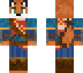 Fox in armor | Minecraft Skin