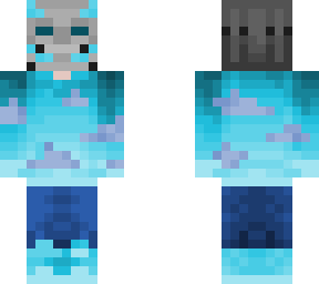Oni Blue | Minecraft Skin