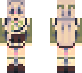 ORen Cover-Green Tea | Minecraft Skin