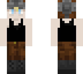 Psychopomp - Dragonfly Queen, sleeping and smiling | Minecraft Skin