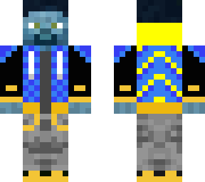rekrap2 inverted colors | Minecraft Skin