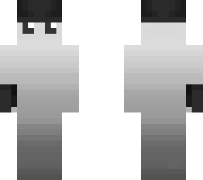 SammLIVE. Black and white | Minecraft Skin