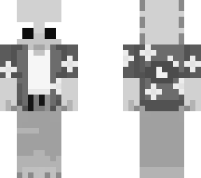 Sharooh black and white. | Minecraft Skin