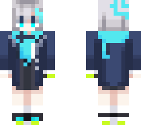 shiroko v2 | Minecraft Skin