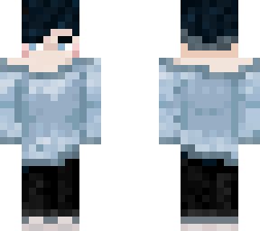 Shy Pastel Emo Boy with undercut, pastel sweater, moving eyes ...