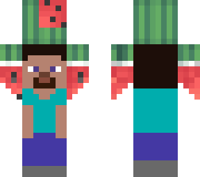 Watermelon warrior steve | Minecraft Skin