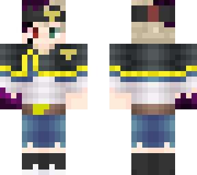asta black clover | Minecraft Skins
