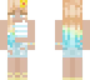 beach girl | Minecraft Skins