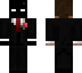 corrupt steve in a suit | Minecraft Skin