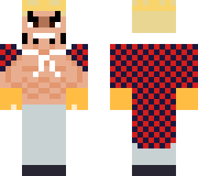 luffy dressrosa | Minecraft Skins