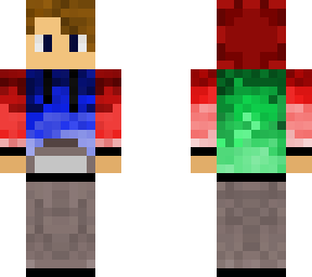 blue hoodie | Minecraft Skins