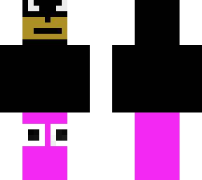 Pac-Man Ghost (Pink) Bat-Man Hybrid | Minecraft Skin