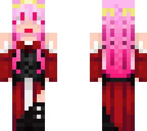 pink goth | Minecraft Skins