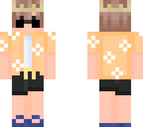 Summer Zee with Shades | Minecraft Skin