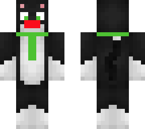Tuxedo Cat (Tie) | Minecraft Skin