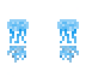 Blue jellyfish | Minecraft Skin