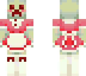 creeper maid | Minecraft Skins