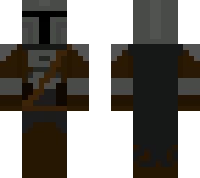 din djarin the mandalorian | Minecraft Skin