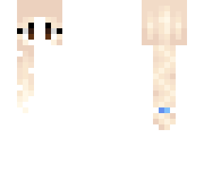Female HB - Long Blonde Back Braid v2 | Minecraft Skin