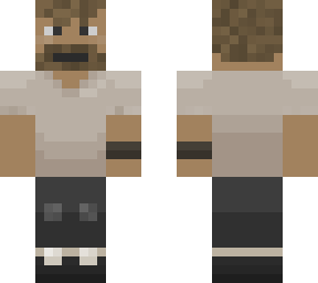 Male Survivor (Bearded) | Minecraft Skin
