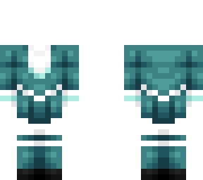 OB - LDShadowLady's Uniform But Cyan | Minecraft Skin