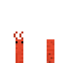 shrimp leg (red) | Minecraft Skin
