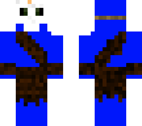 Blue Orc Shaman | Minecraft Skin
