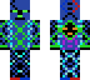 Cobalt Warrior v2 | Minecraft Skin