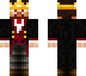 MCC Cape Gold Dracula Steve | Minecraft Skin