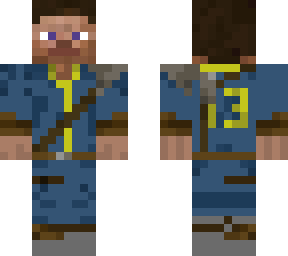 Vault Dweller Steve | Minecraft Skin