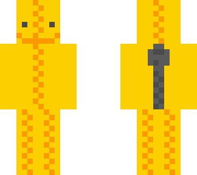 Yellow Plushie | Minecraft Skin