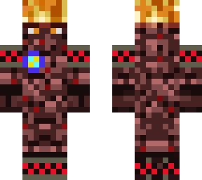 Armored Nether Creature | Minecraft Skin