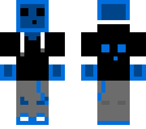Blue Slime Boy | Minecraft Skin