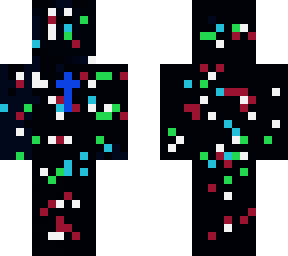 Croupted man | Minecraft Skin