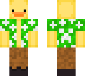 Hawaiian Duck | Minecraft Skin