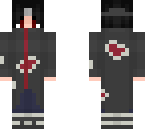 Itachi | Akatsuki | Minecraft Skin